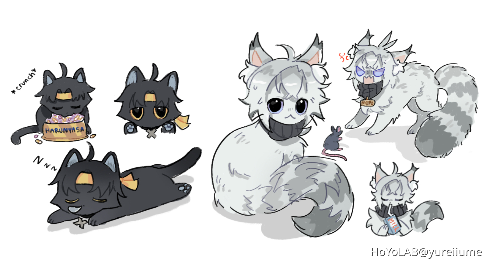 ZZZ cat boys Zenless Zone Zero | HoYoLAB