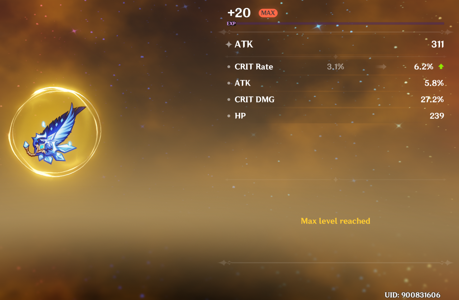 I got my first good Blizzard Strayer for my Ayaya (from artifact ...