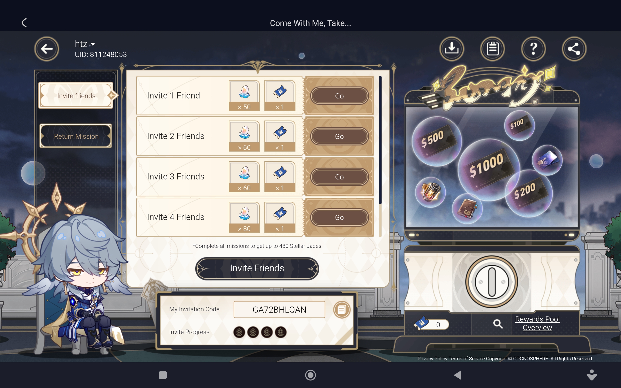 PLEASE USE MY CODE Honkai: Star Rail | HoYoLAB