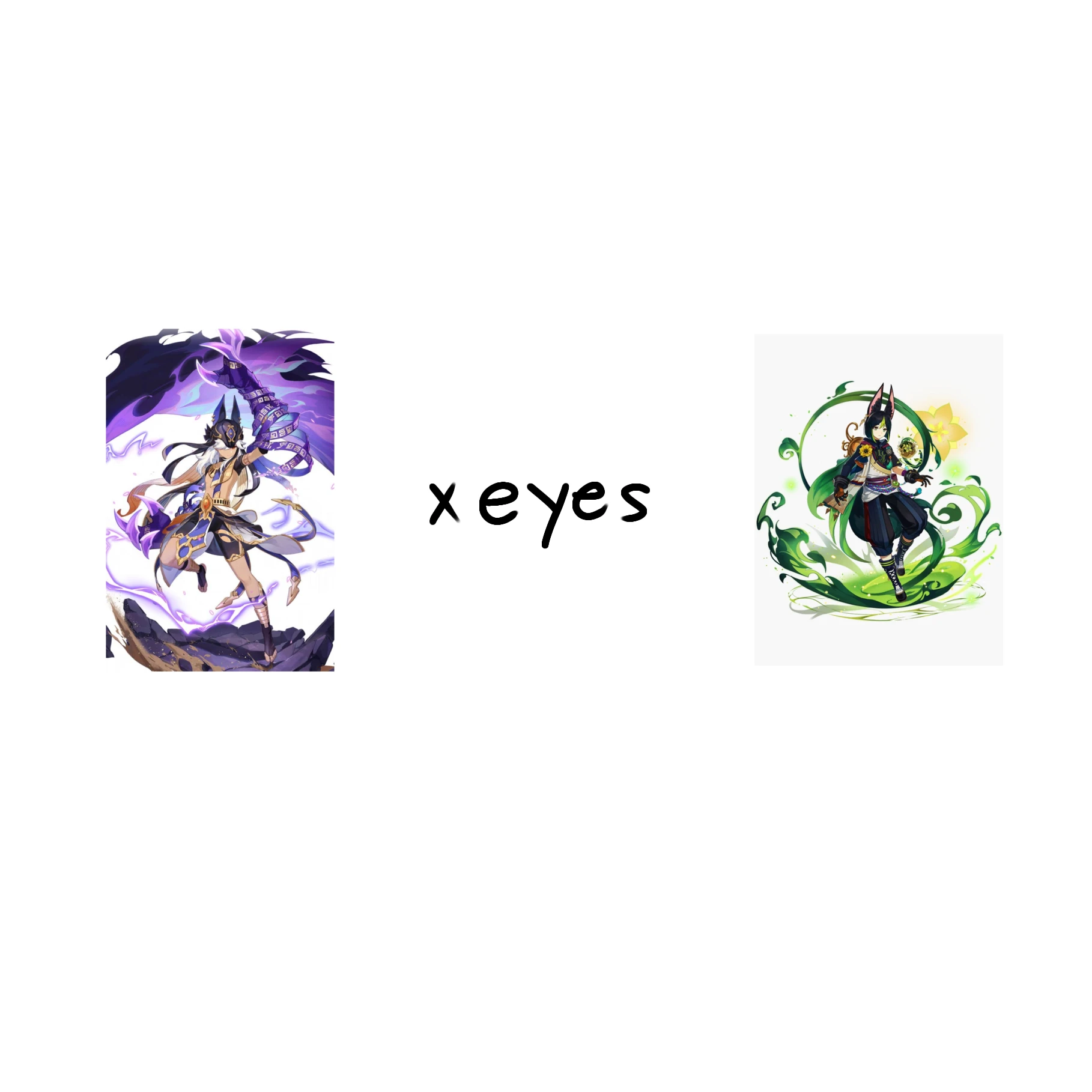 swapped cyno and tighnari's eyes Genshin Impact | HoYoLAB