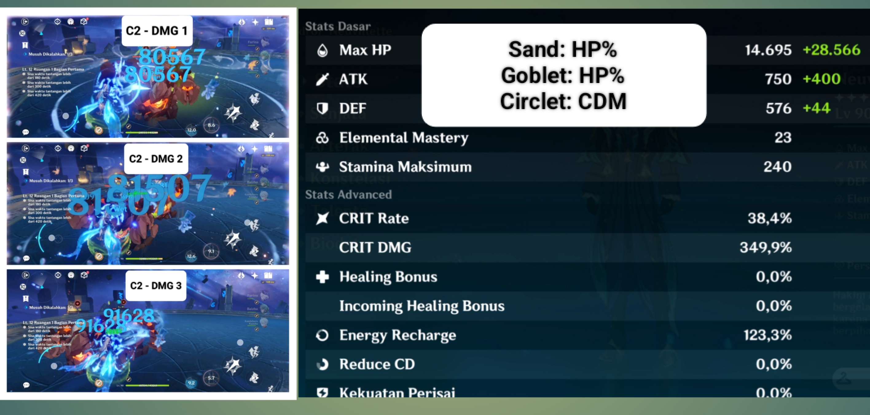 TEST DMG NEUVILLETTE C2 DI SPIRAL ABYSS Genshin Impact | HoYoLAB