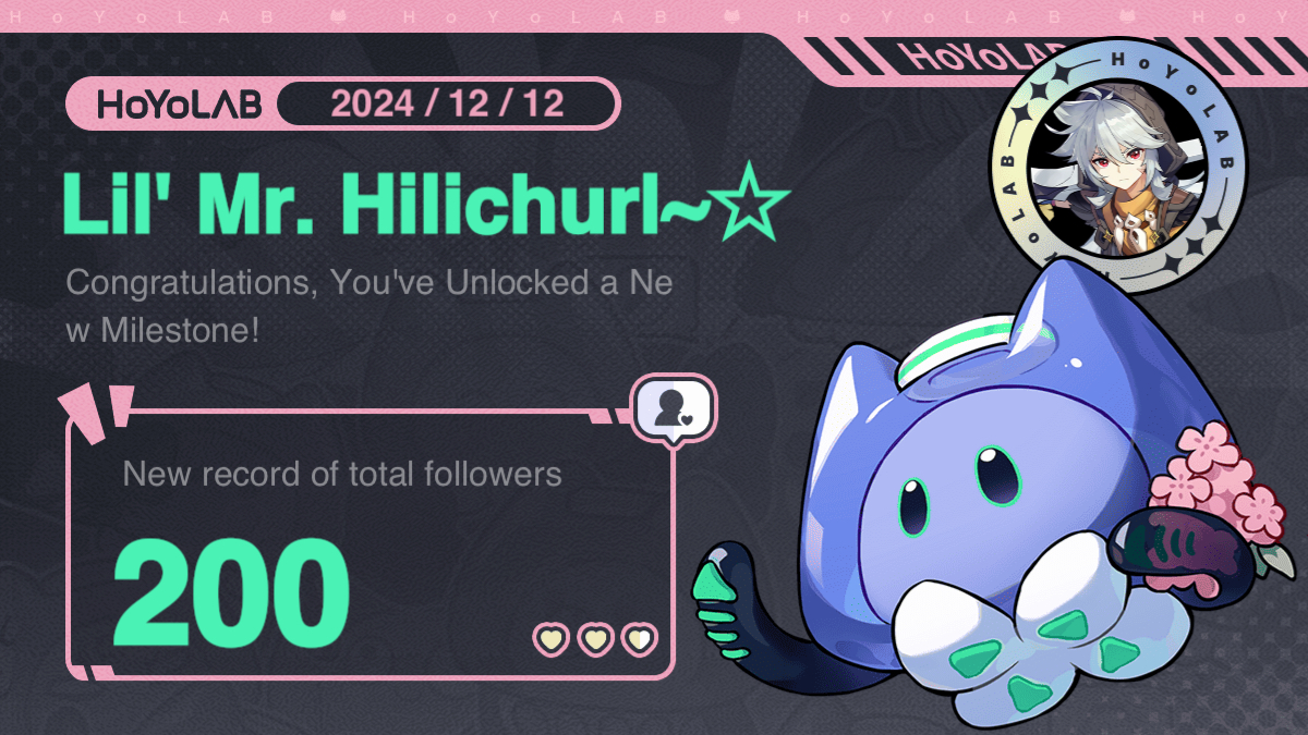 Thank You For 200 Followers HoYoLAB thank-you-for-200-followers-hoyolab