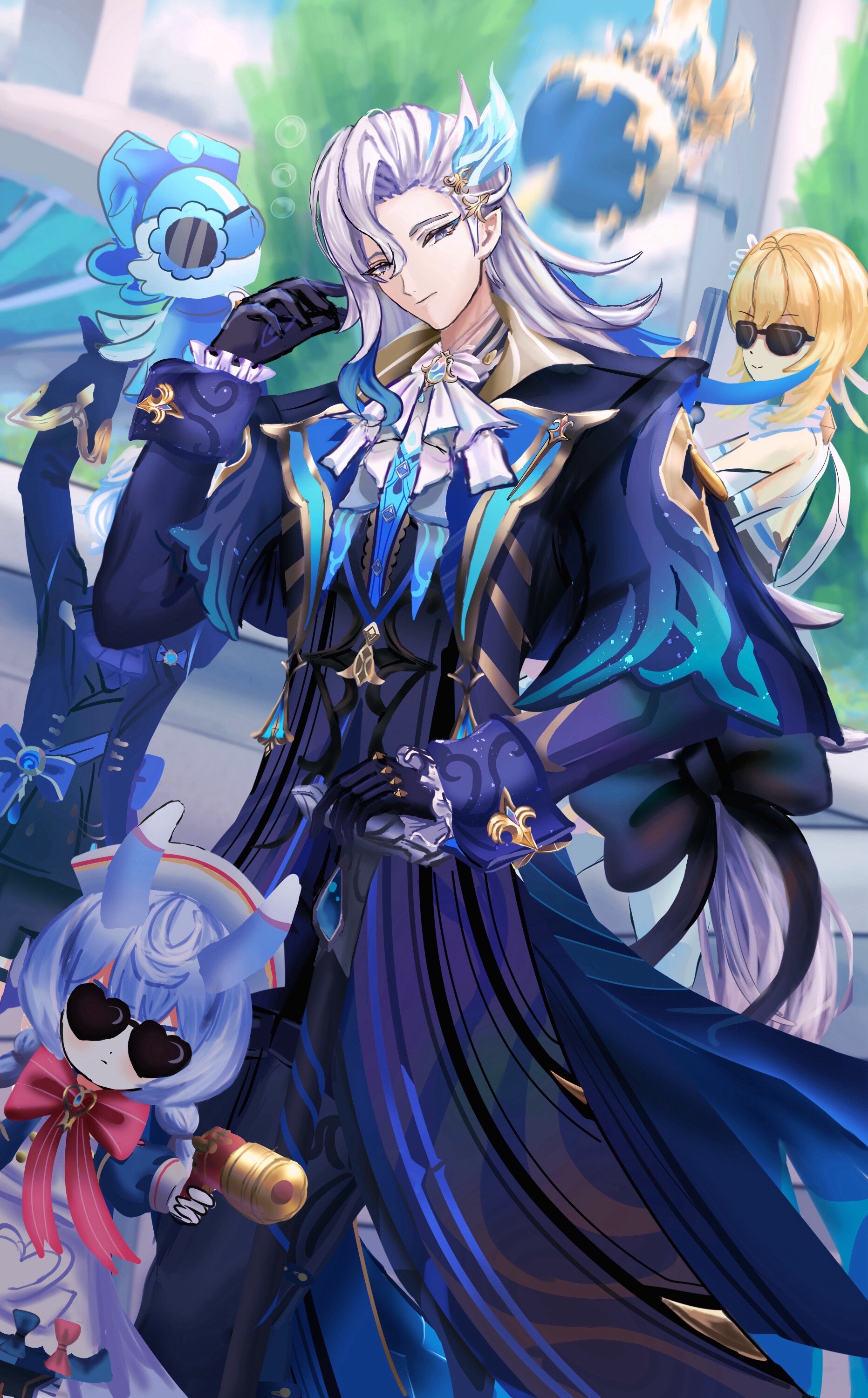 Neuvillette Art by KittyTheCatLoaf on deviantart Genshin Impact | HoYoLAB