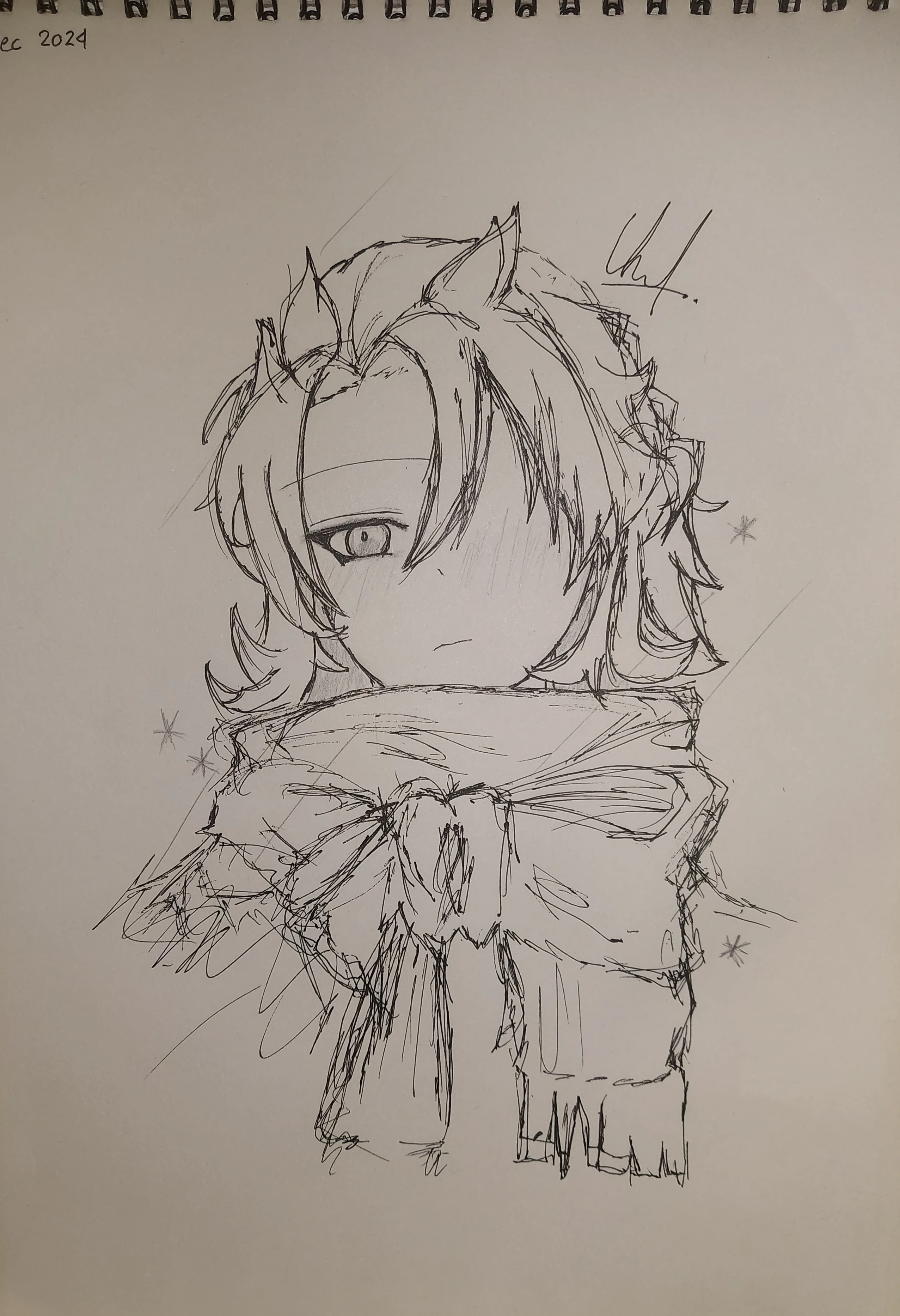 Drawing Albedo in my art style 🎨 Genshin Impact | HoYoLAB