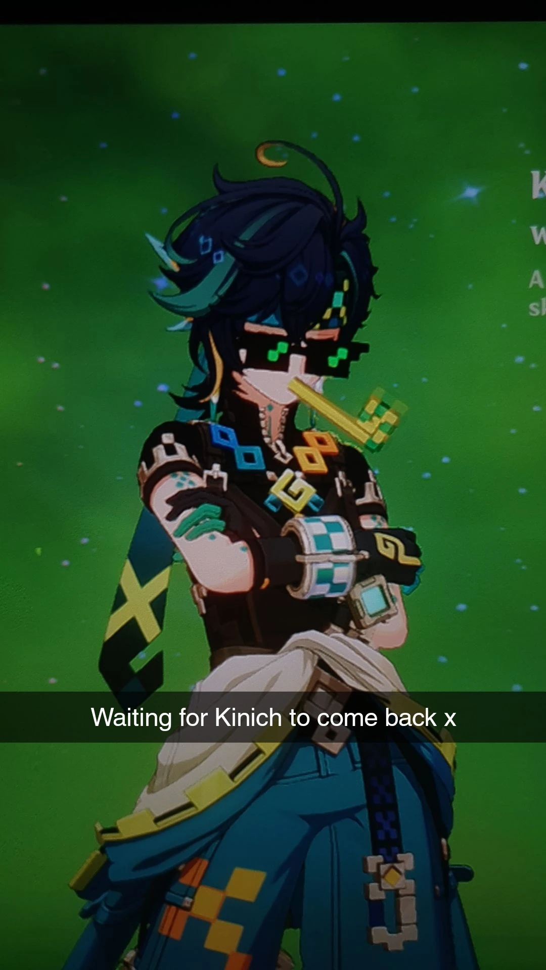I'm waiting for Kinich to come back... Genshin Impact | HoYoLAB