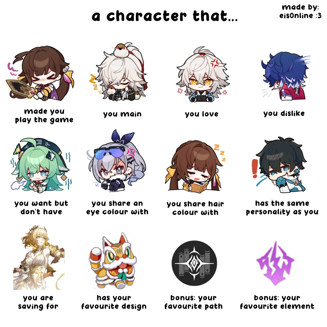 ‘a character that…’ hsr edition Honkai: Star Rail | HoYoLAB