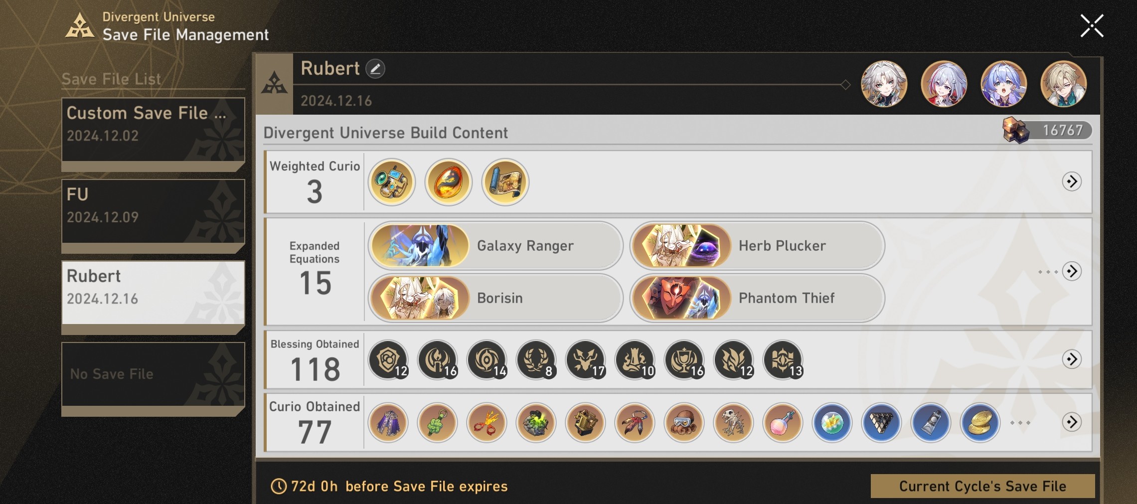 Rubert curio Honkai: Star Rail | HoYoLAB