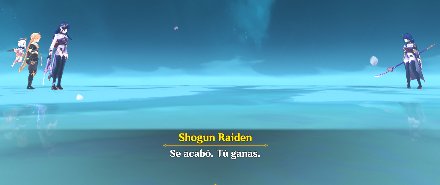 Ei, la Shogun Raiden y Makoto, la lucha eterna.- Genshin Impact | HoYoLAB