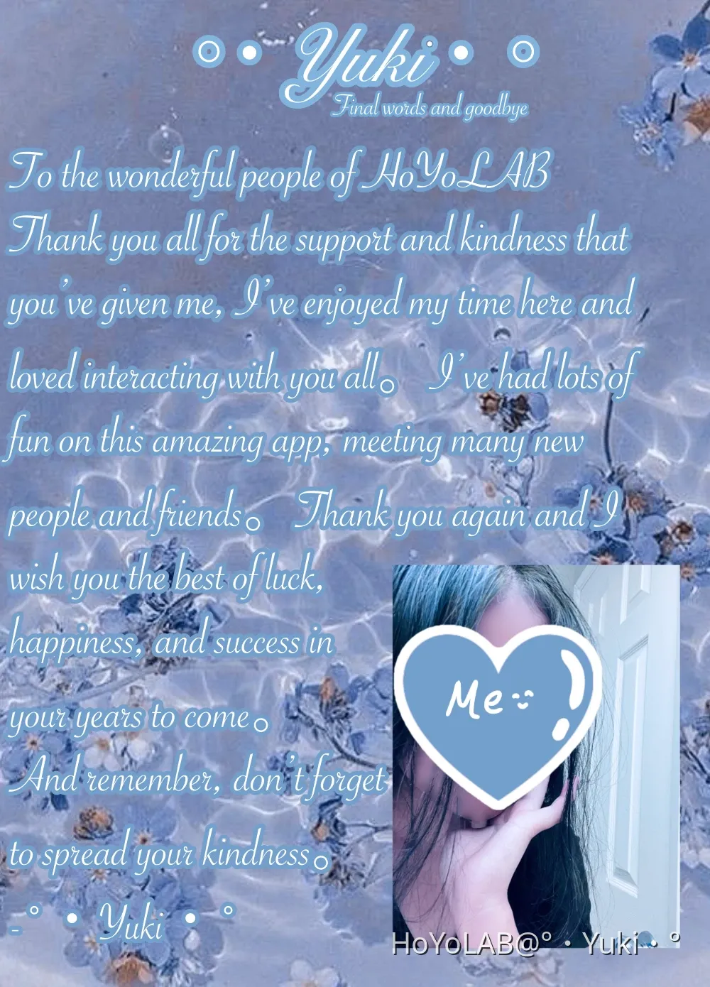 (Temporary) Goodbye。 | HoYoLAB