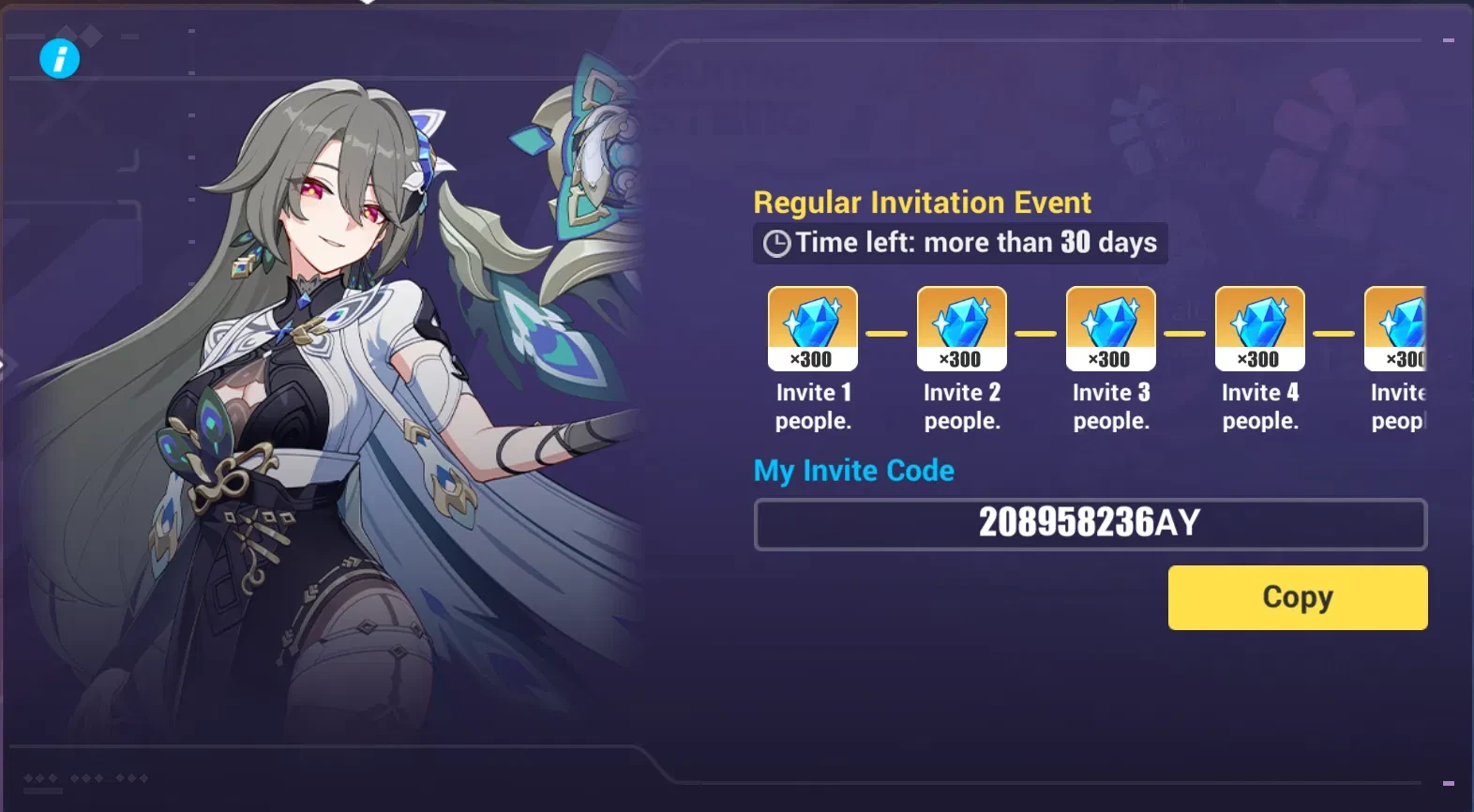 💎Invitation code💎 (EU) Honkai Impact 3rd | HoYoLAB