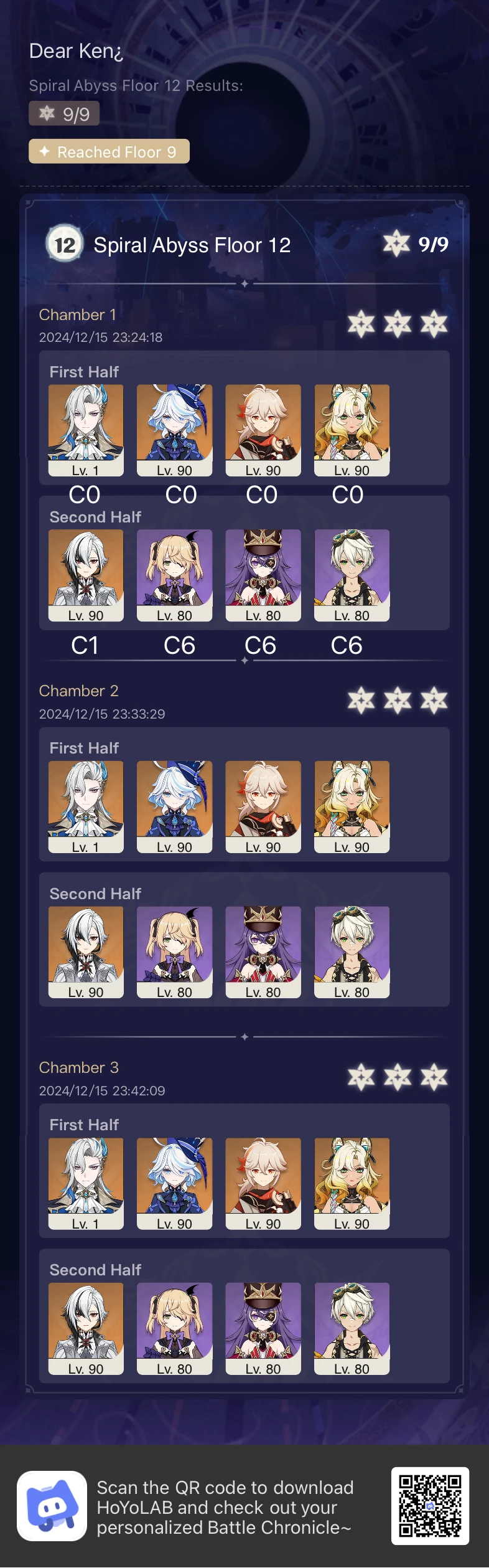 Neuvillete level 1 clear!! (carried by Furina) Genshin Impact | HoYoLAB