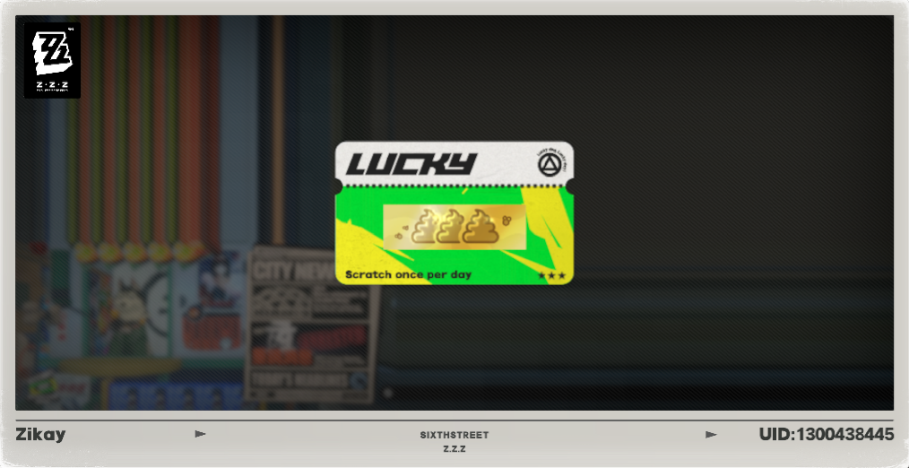 My first time getting golden poo after 165 days playing! Zenless Zone ...