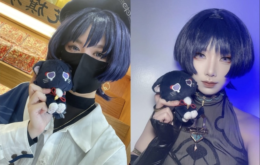 1st time cosplaying scara vs now Genshin Impact | HoYoLAB