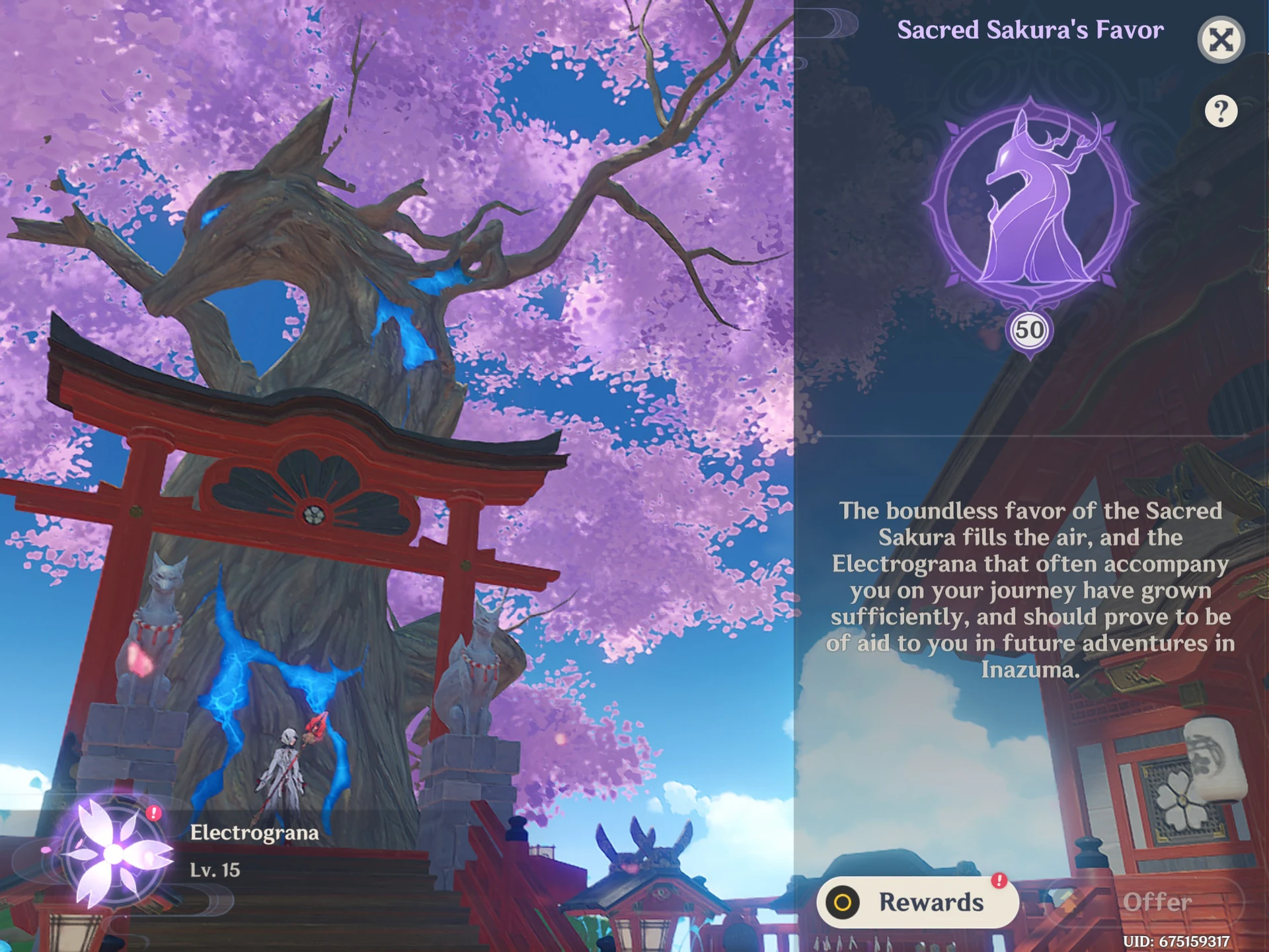 Finally maxed my Sakura Bloom Genshin Impact | HoYoLAB