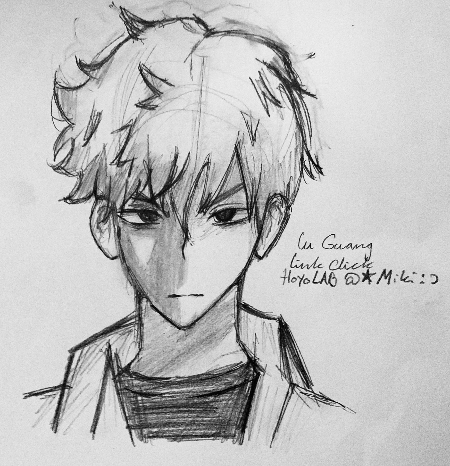 Drawing Lu Guang!! Genshin Impact | HoYoLAB