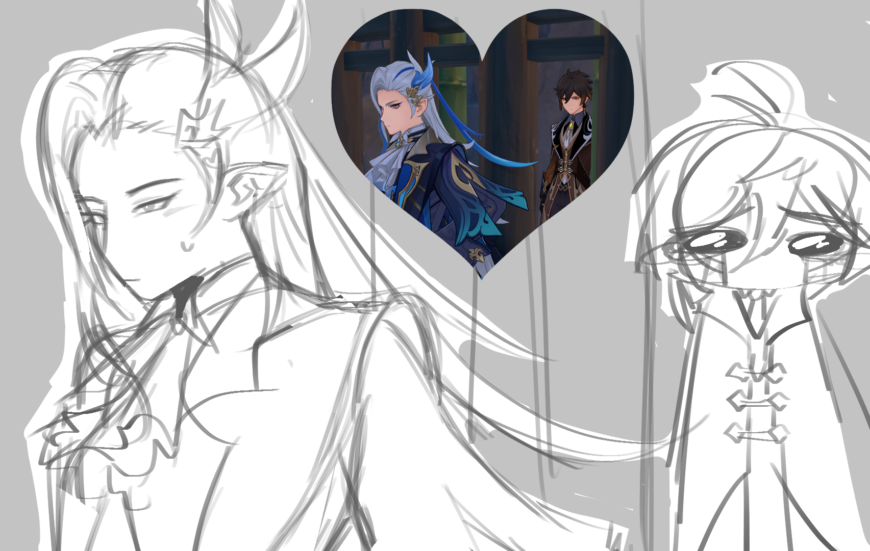 mini art dump Genshin Impact | HoYoLAB