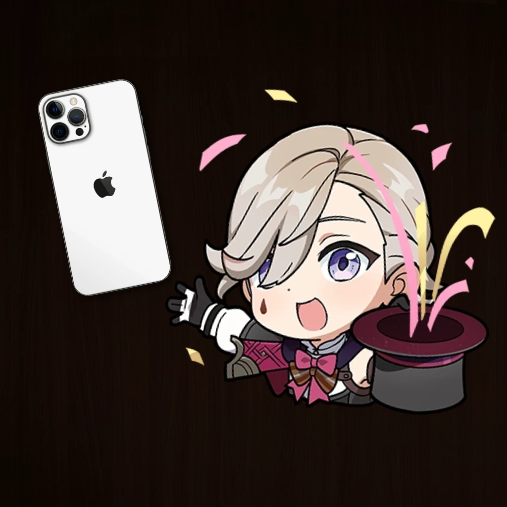 Lyney themed phone layout!! Genshin Impact | HoYoLAB