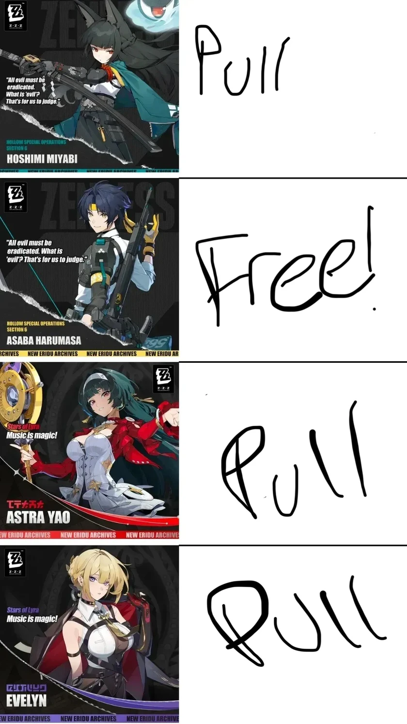 Upcoming pull choices Zenless Zone Zero | HoYoLAB