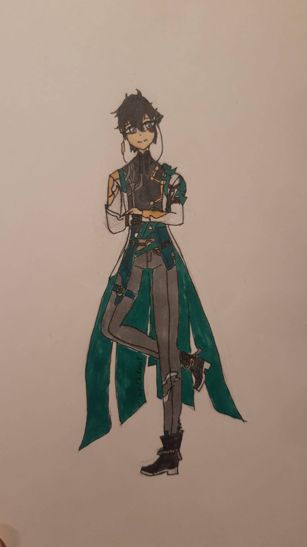 hehe here is the dan heng for the collab from eclipse star (read ...