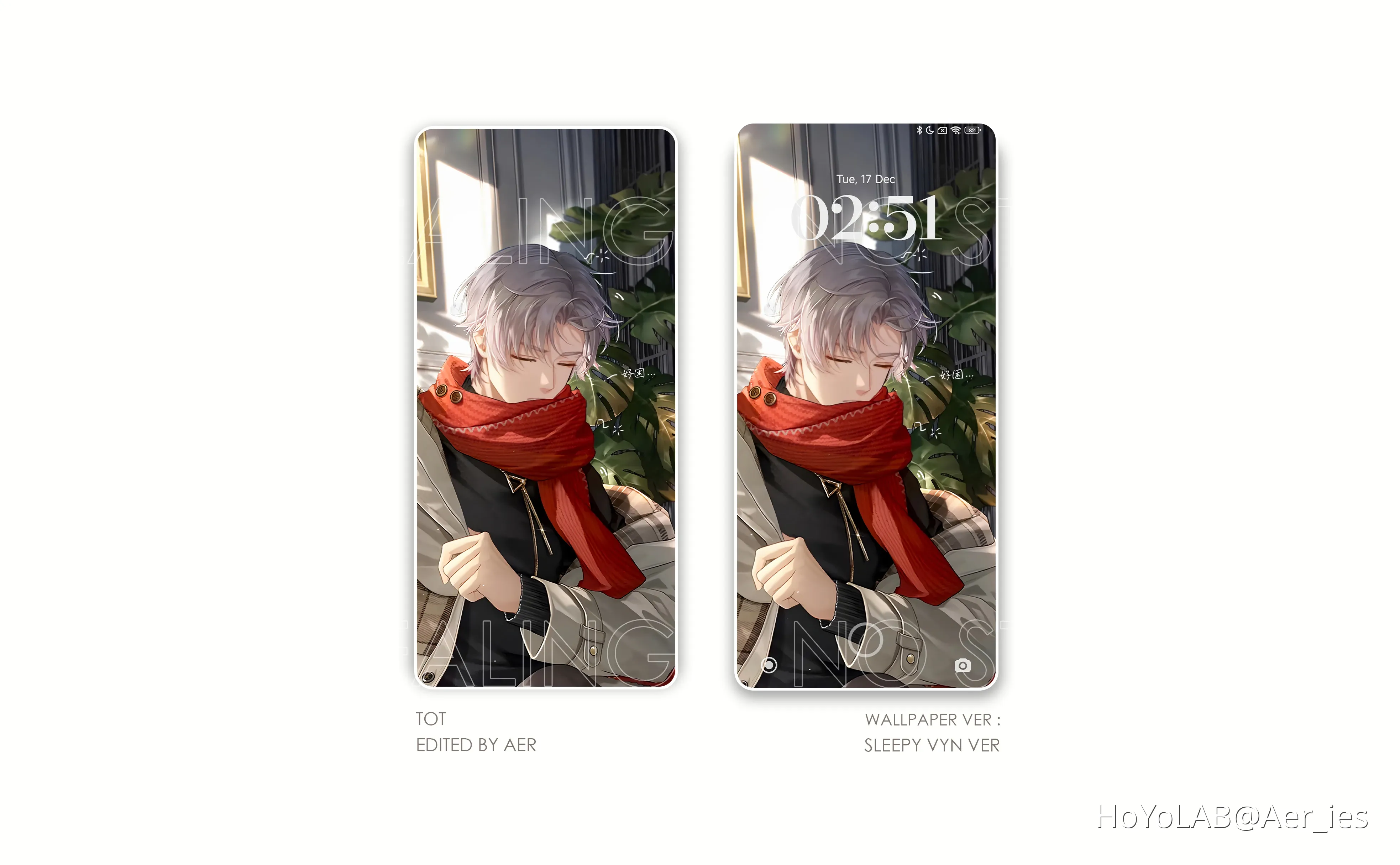 TOT WALLPAPER VER ️ VYN & LUKE VER ~ Tears of Themis | HoYoLAB