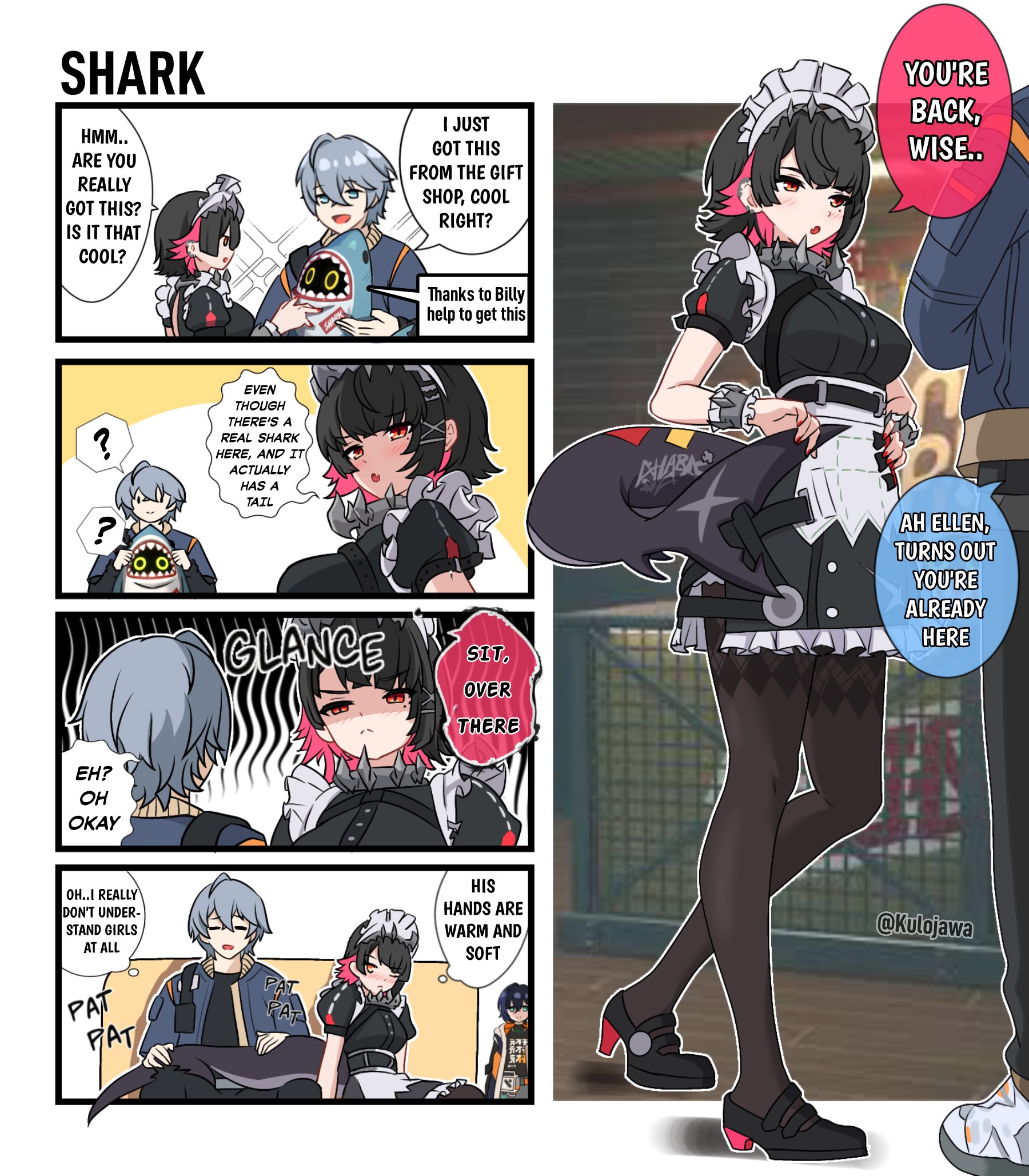 Ellen Joe comic 4 Zenless Zone Zero | HoYoLAB