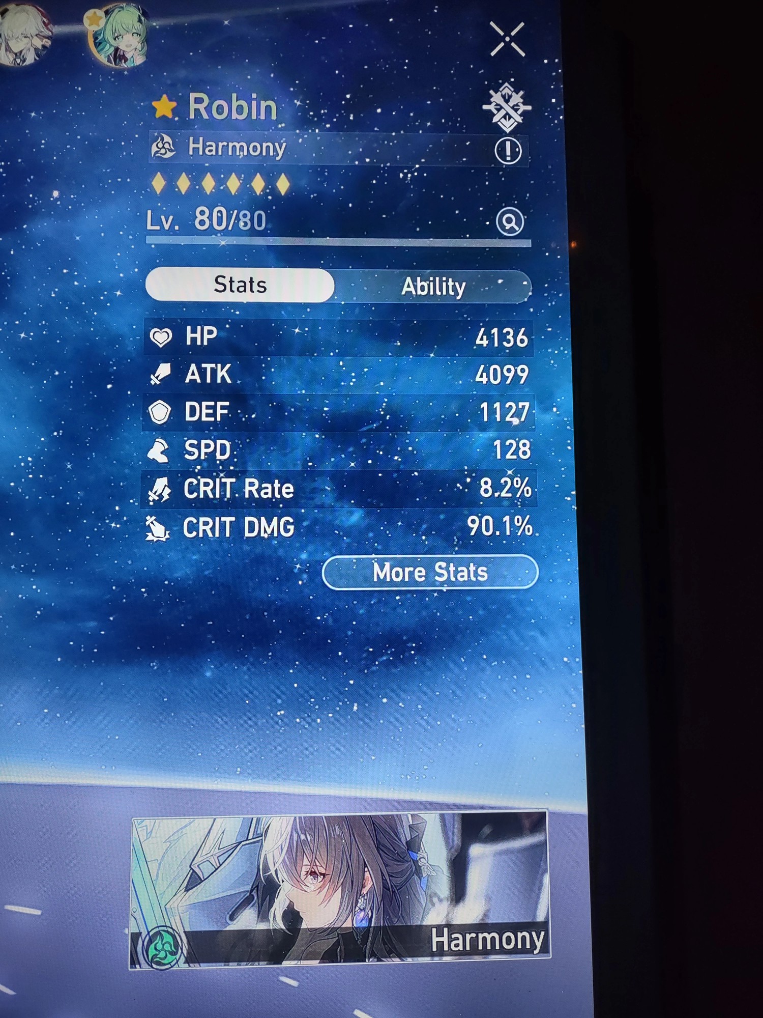 Robin Light Cone & Sphere options Honkai: Star Rail | HoYoLAB