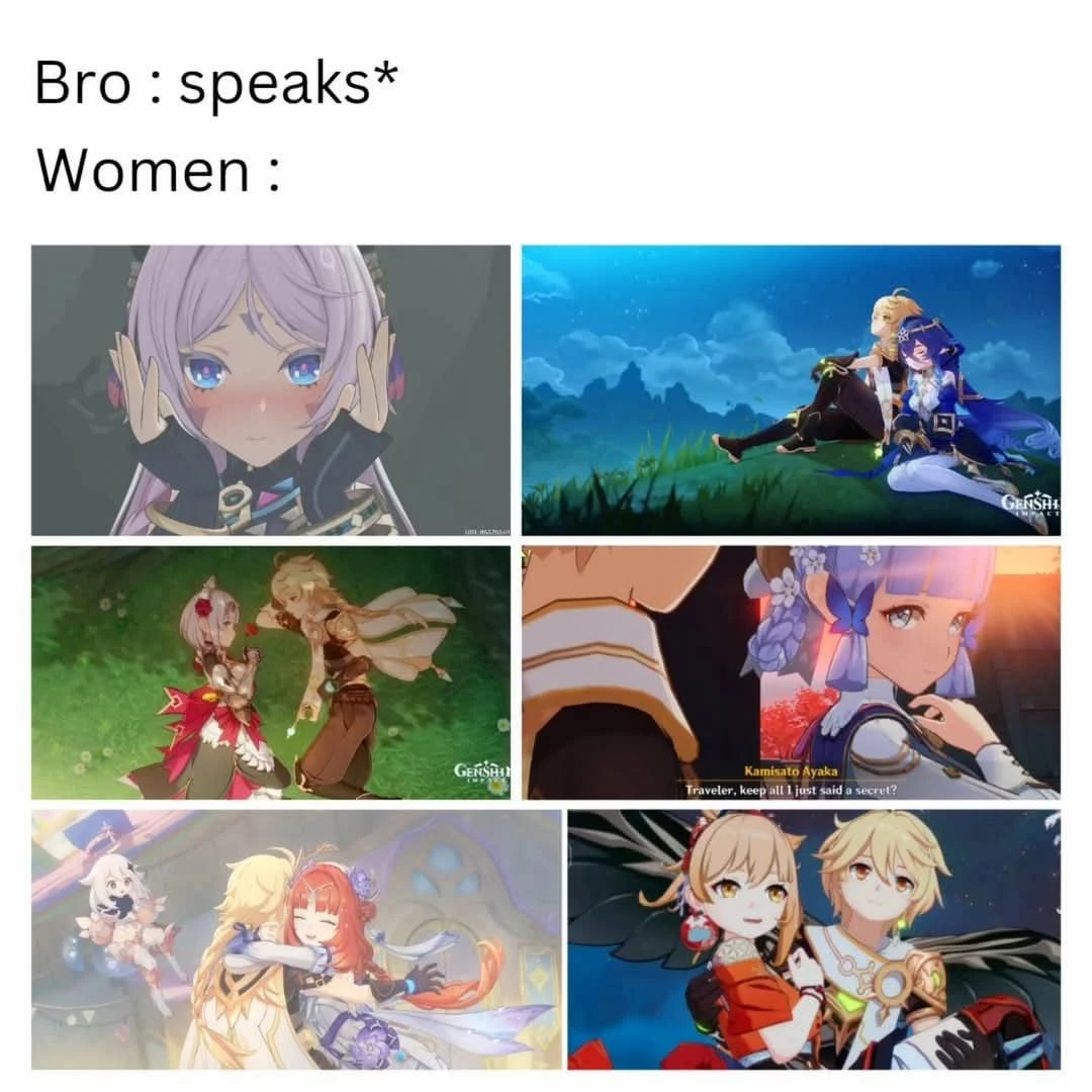 Rizz King Aether 😂 Genshin Impact | HoYoLAB