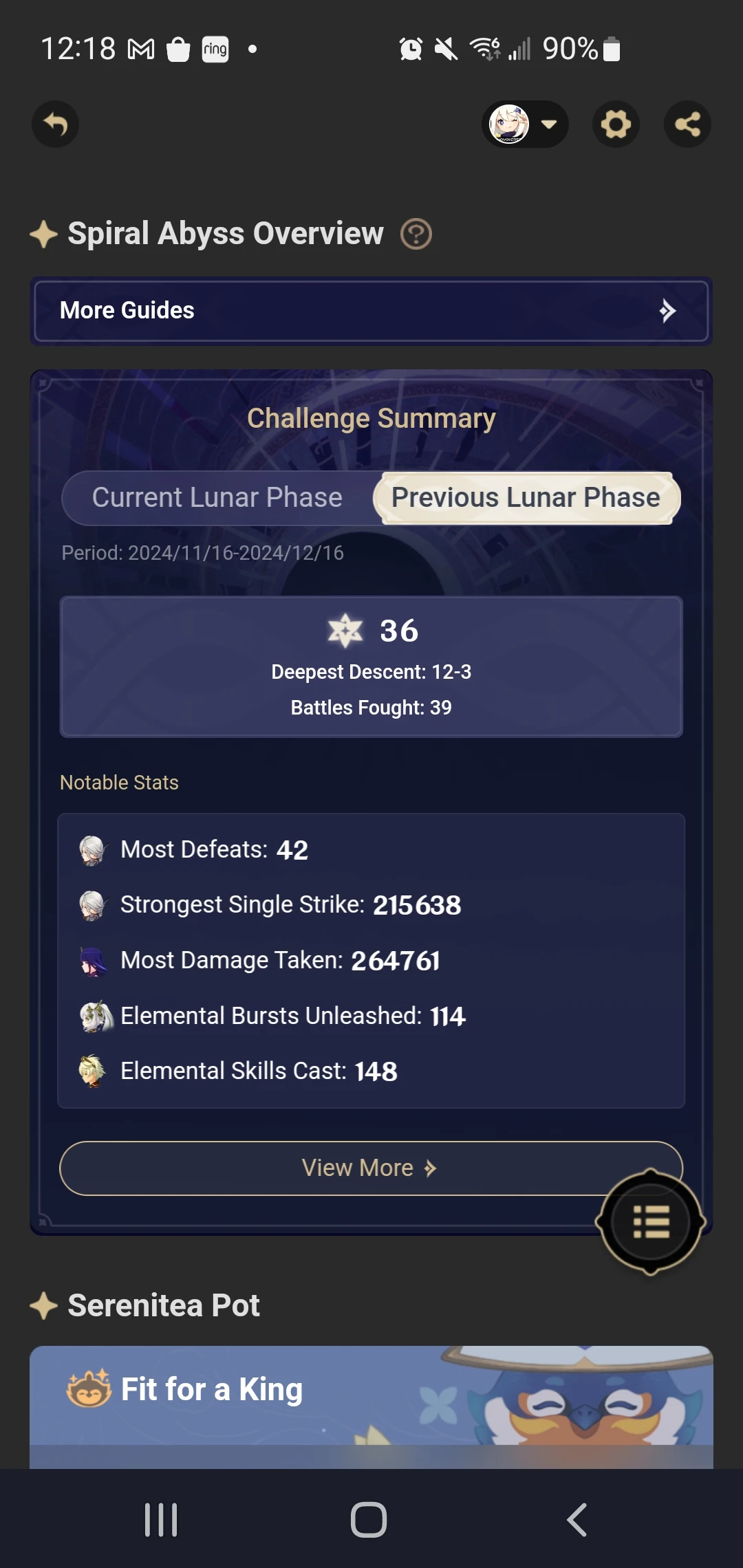 36 Star Abyss, first time Genshin Impact | HoYoLAB