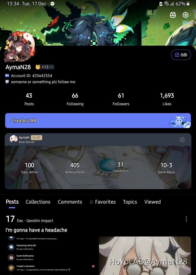 100 days Genshin Impact | HoYoLAB