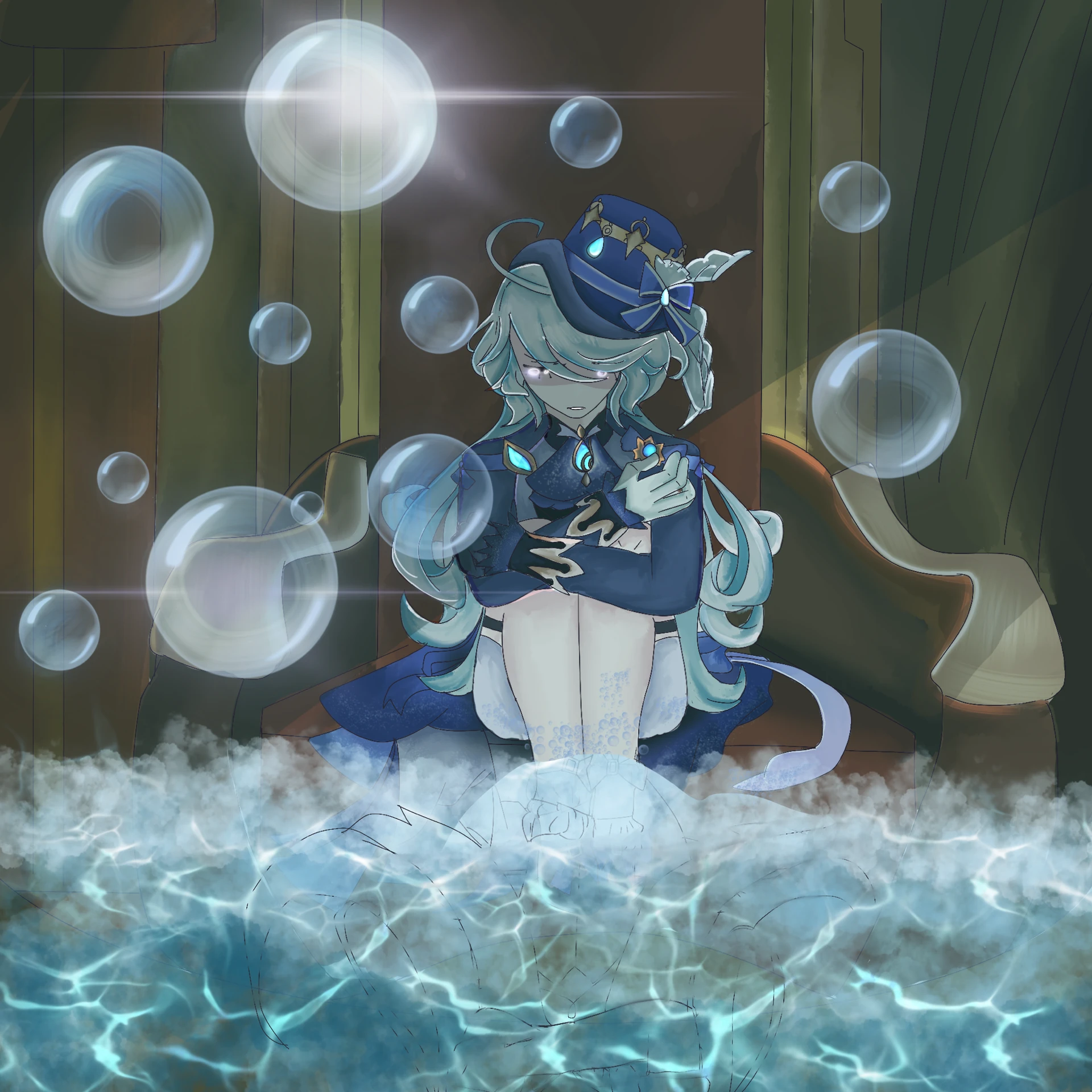 “The hydro archon will be left weeping on her throne” Genshin Impact ...