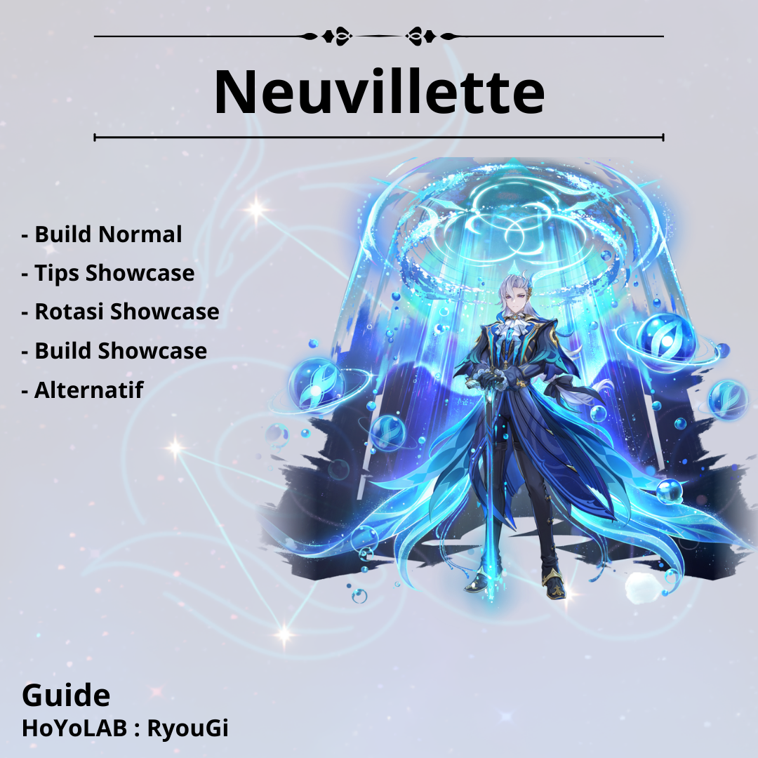 Panduan Showcase Neuvillette Genshin Impact | HoYoLAB
