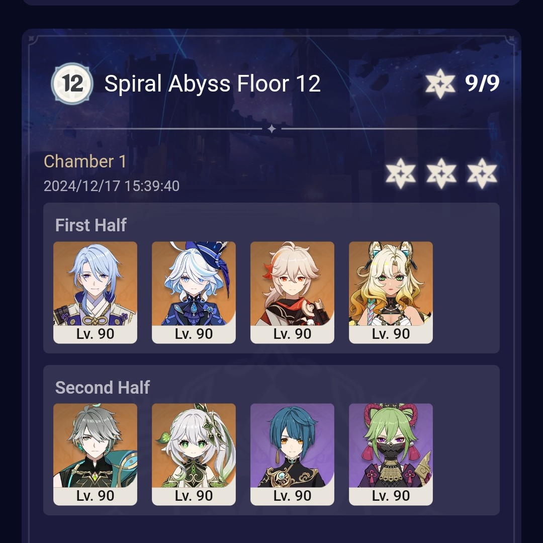 spiral abyss floor 12 team (no bow) Genshin Impact | HoYoLAB