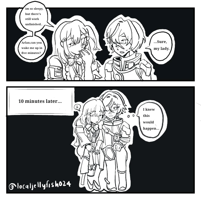 Astarlan comic-late night break 😴 Honkai: Star Rail | HoYoLAB