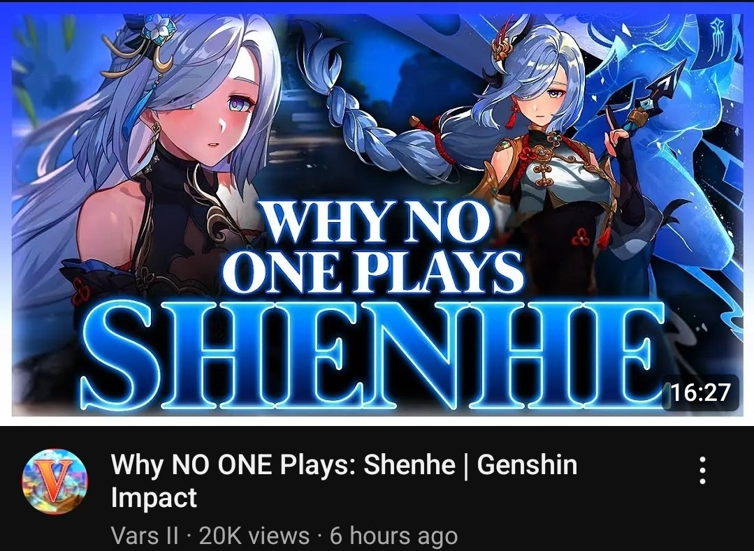 Because nobody has her 💀 Genshin Impact | HoYoLAB