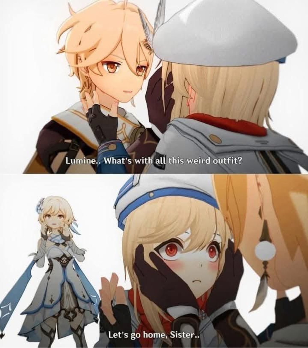 I like this crossover 😂 Genshin Impact | HoYoLAB