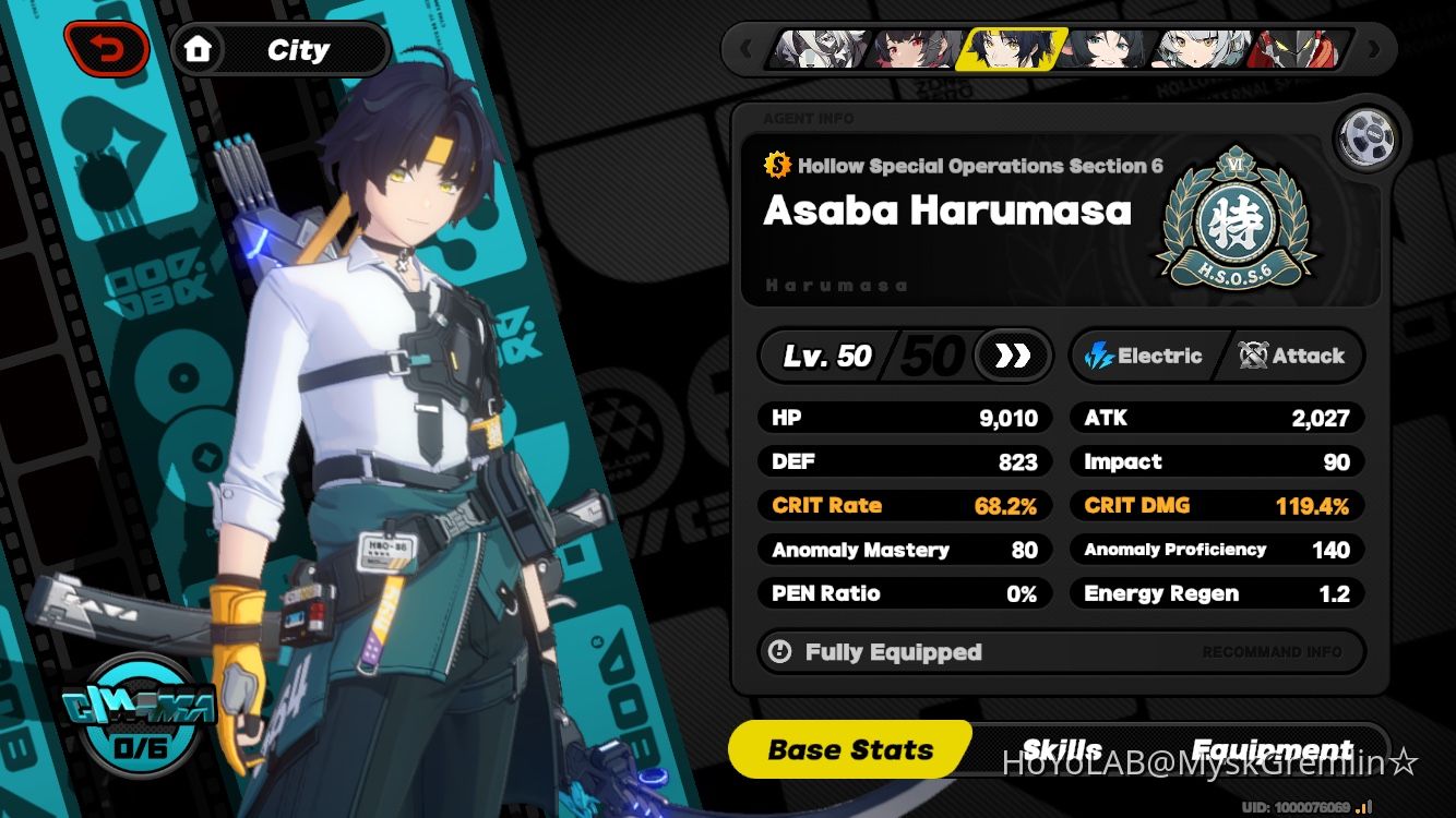 Harumasa, tips on Builds and Teams? Zenless Zone Zero | HoYoLAB