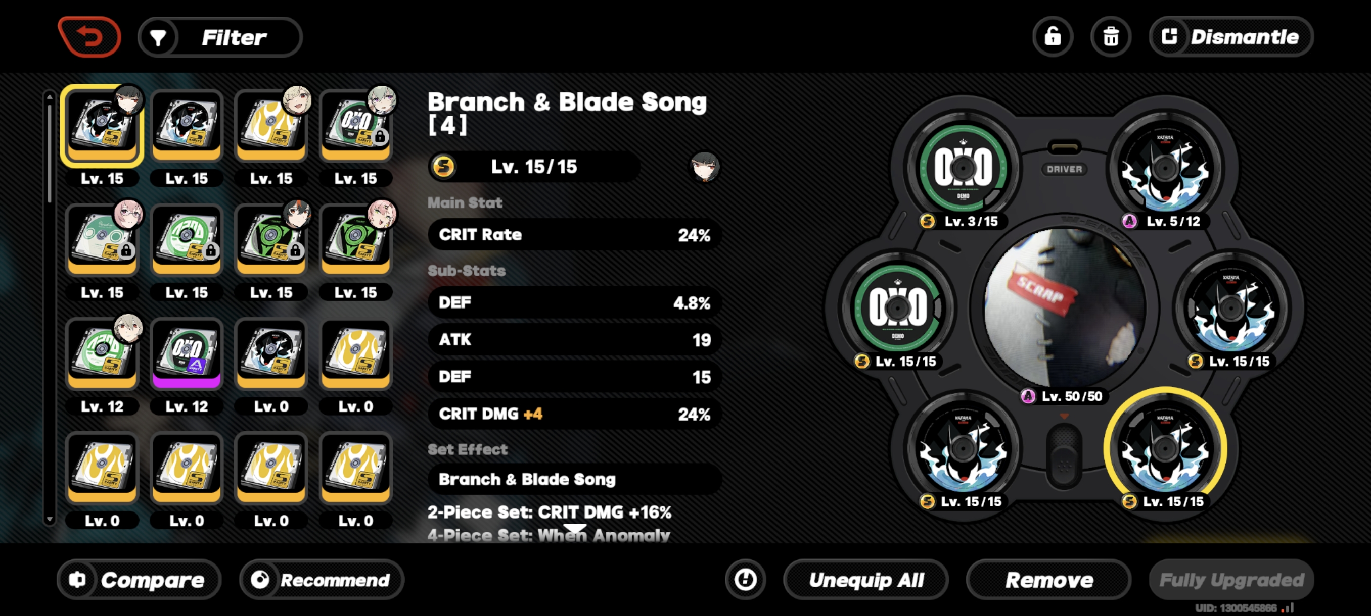 guess which one is the main stat :3 Zenless Zone Zero | HoYoLAB