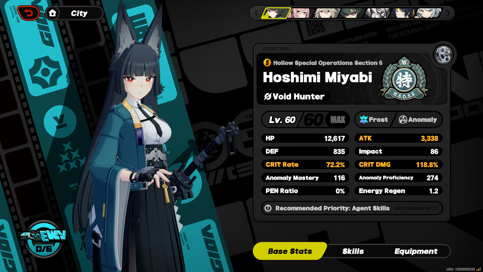 My Miyabi build so far Zenless Zone Zero | HoYoLAB