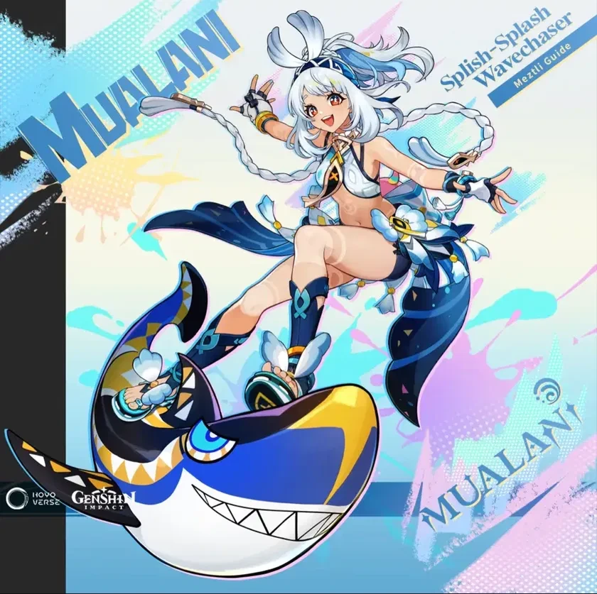 Can anyone draw mualani in 1 of these but make it to match her Genshin ...