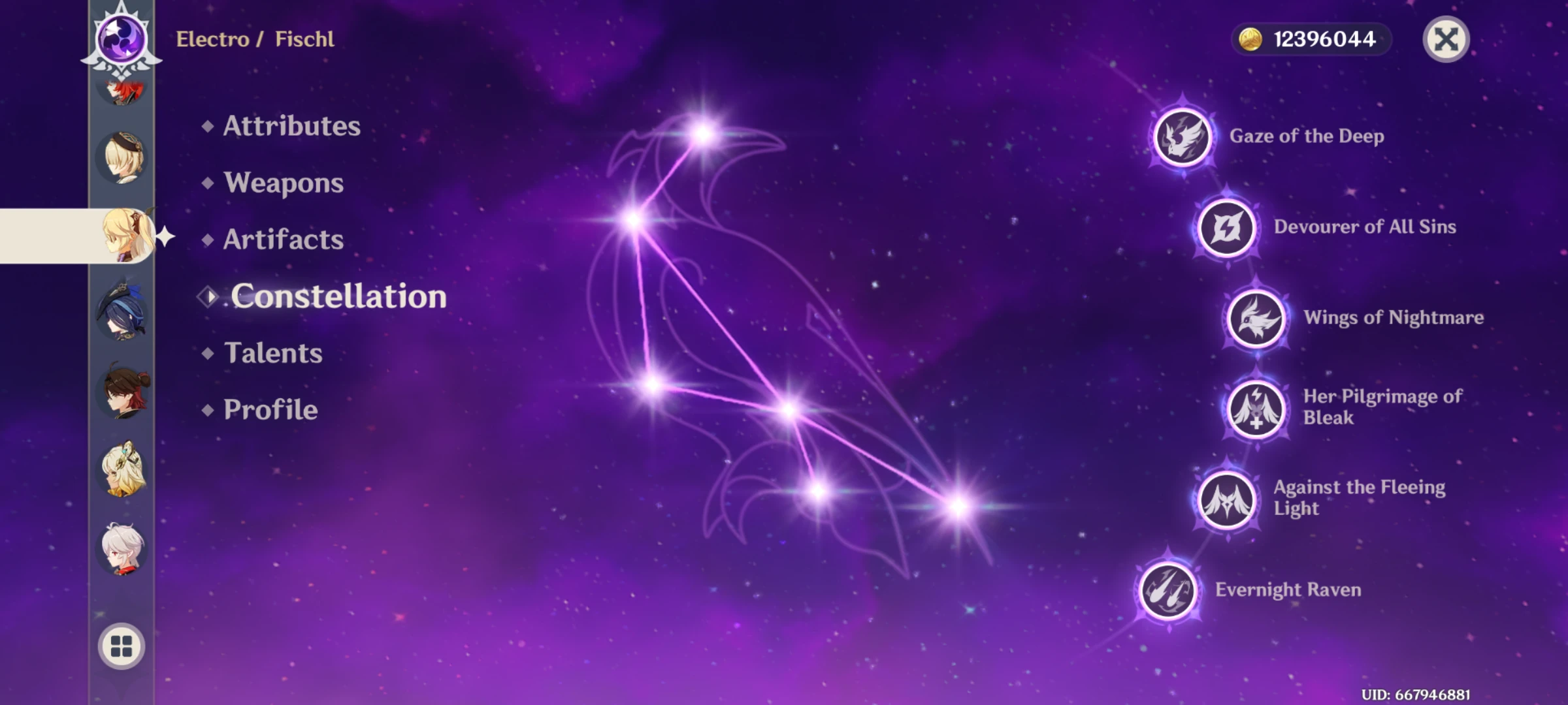 C6 Fischl Genshin Impact | HoYoLAB