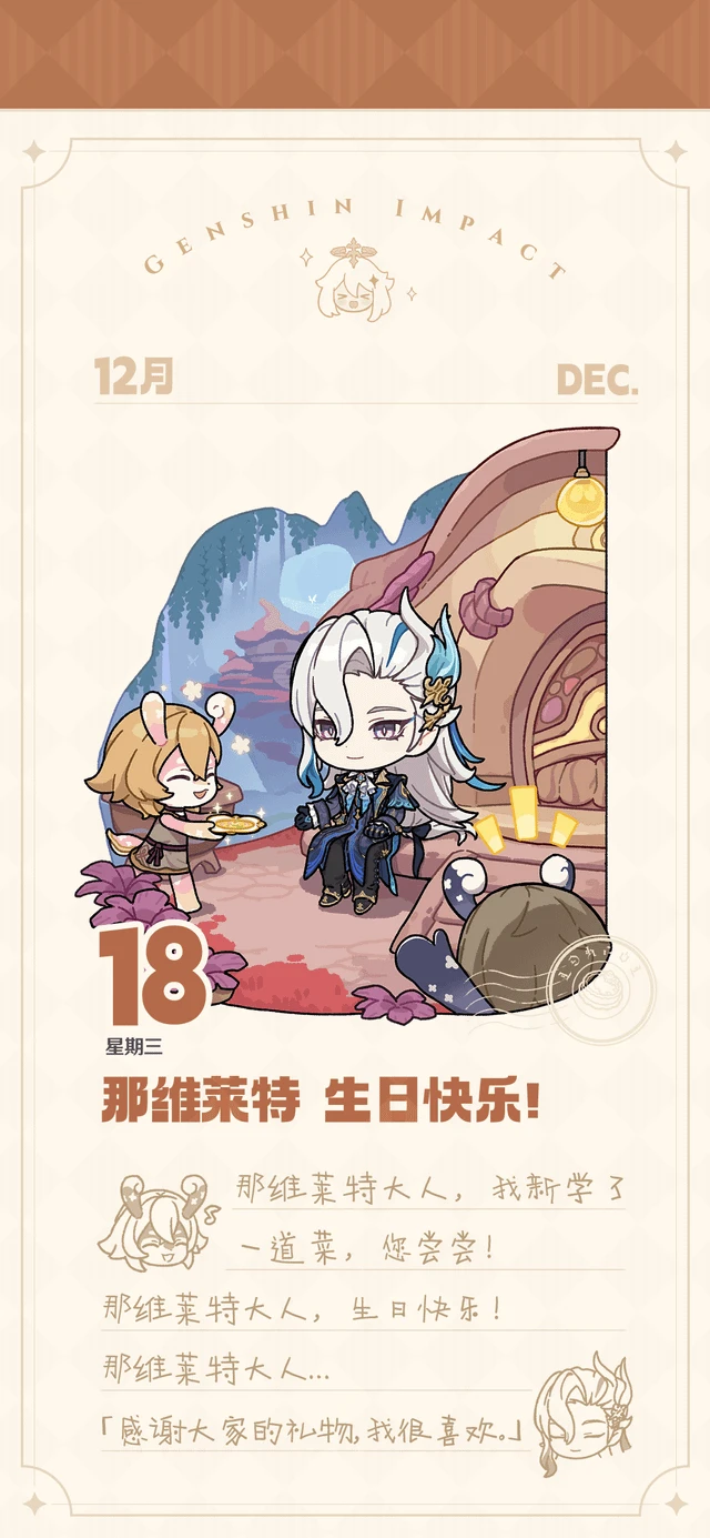 Happy Birthday to our water connoisseur and Chief Justice, Neuvillette ...