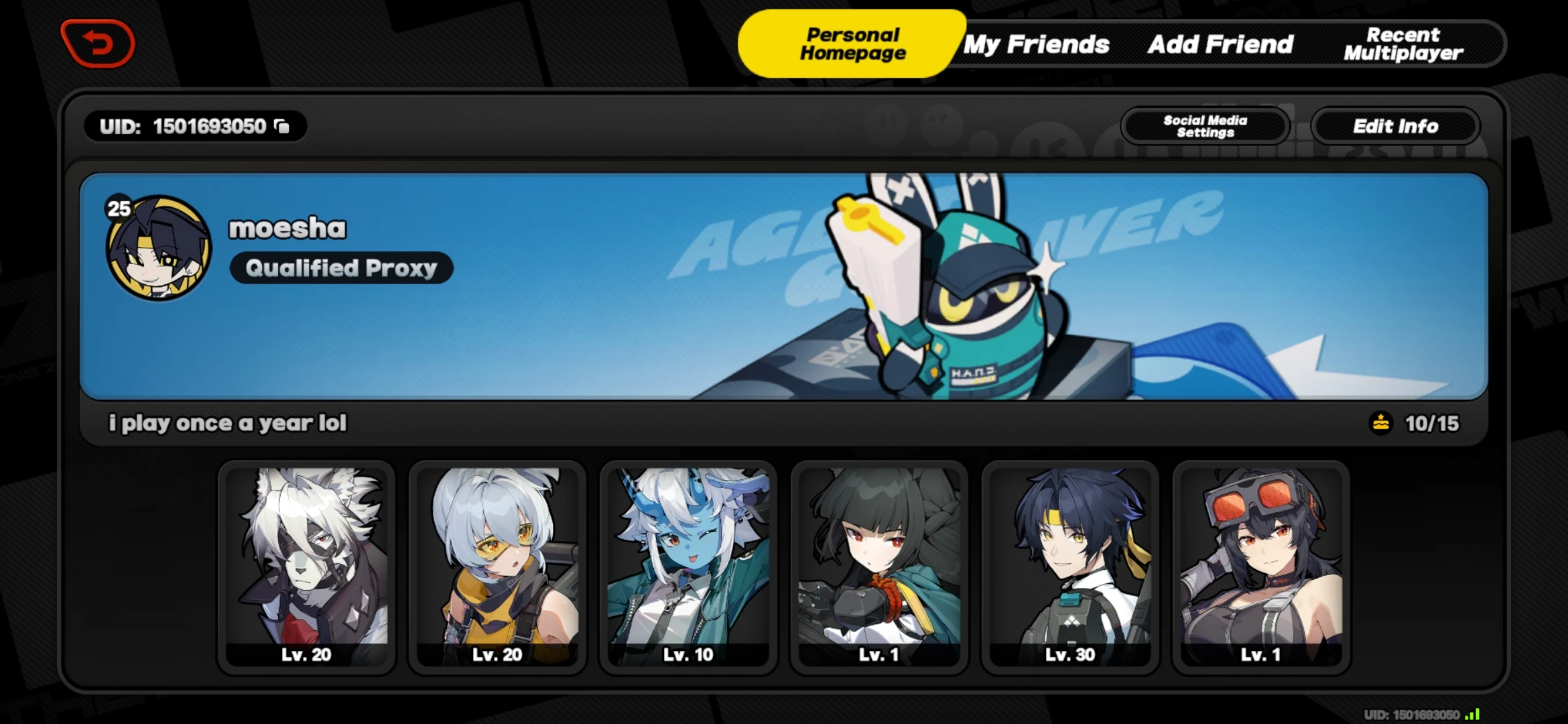 why is my zzz account kinda stacked lol Zenless Zone Zero | HoYoLAB