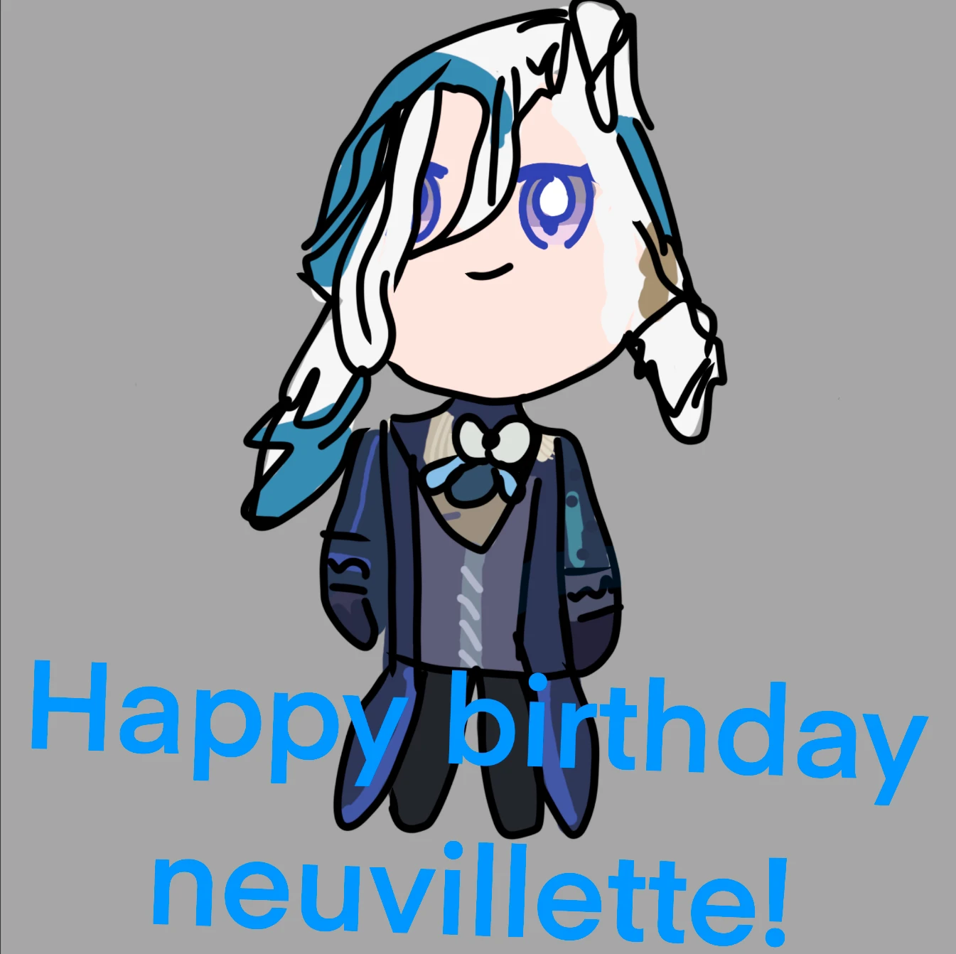 Happy(belated) birthday neuvillette! Genshin Impact | HoYoLAB