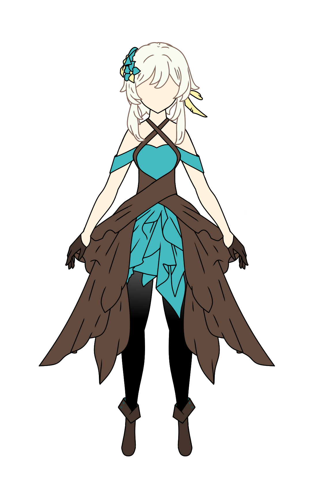 Lumine dress concept 1 Genshin Impact | HoYoLAB