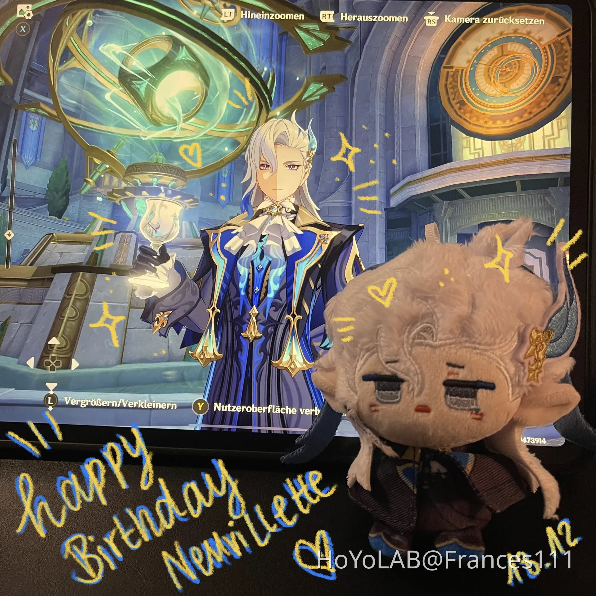 Happy Birthday Neuvillette!💙 🌟 Genshin Impact | HoYoLAB