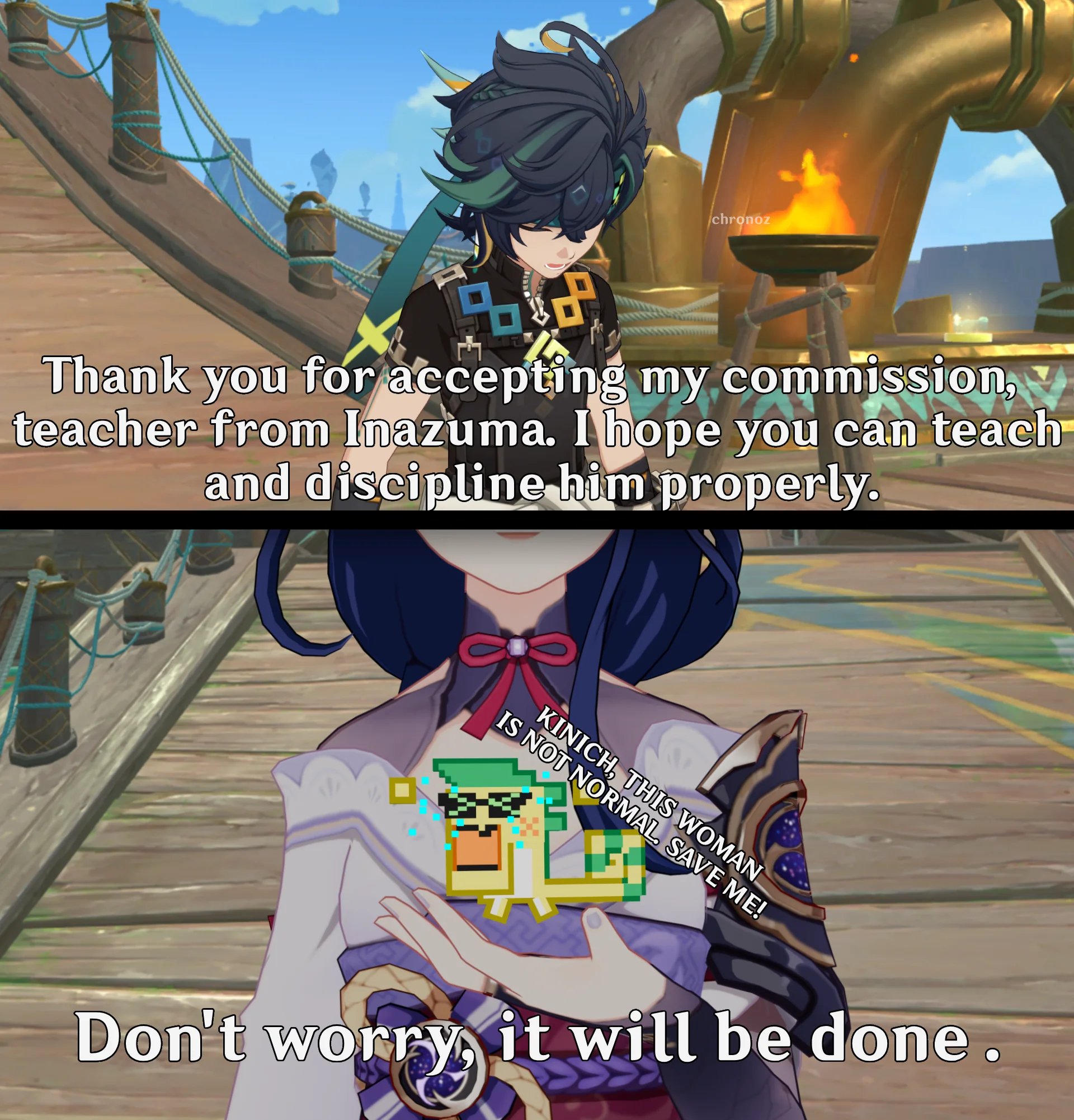 Best Teacher For The Ajaw 💔 Genshin Impact | HoYoLAB