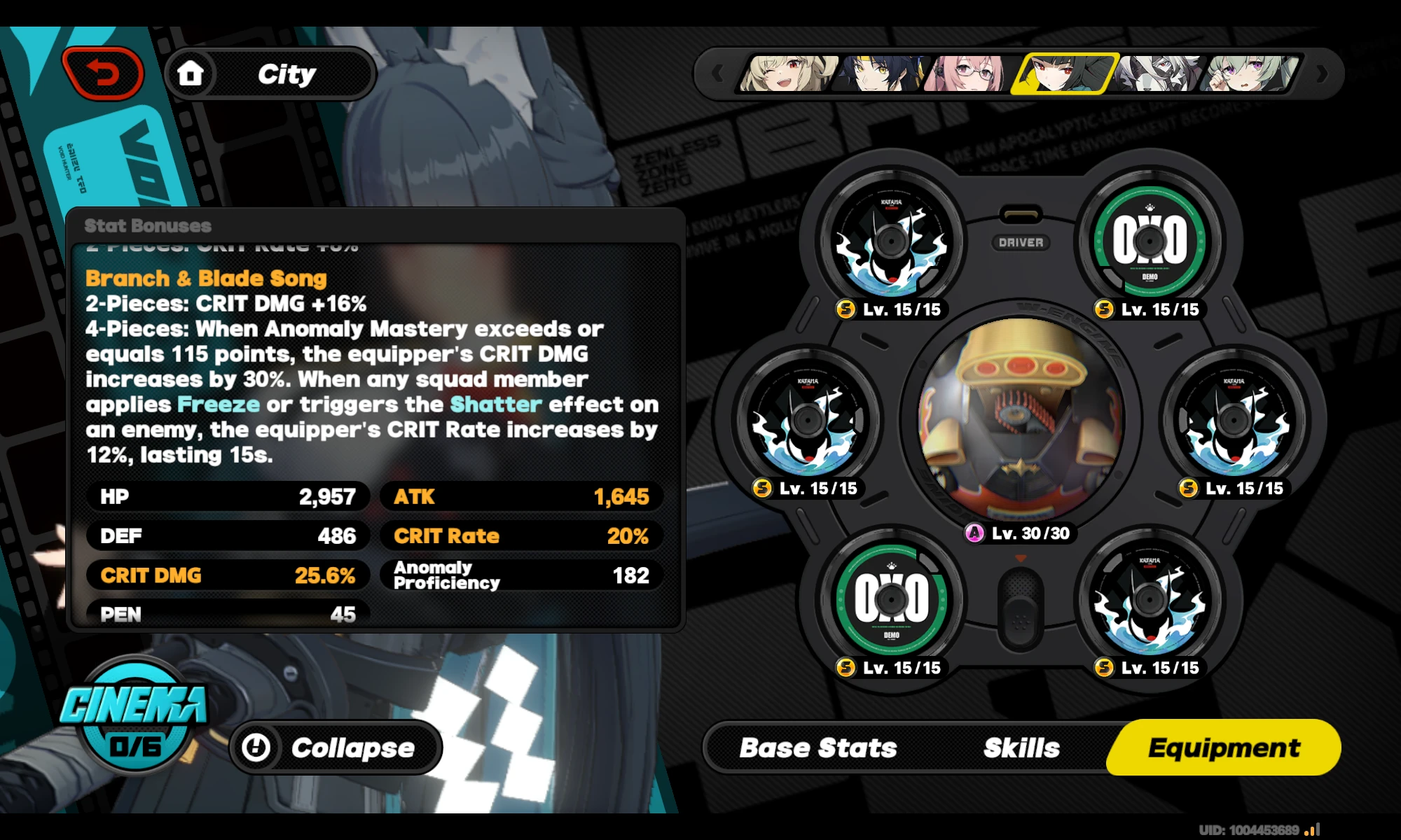 F2P Miyabi build Zenless Zone Zero | HoYoLAB