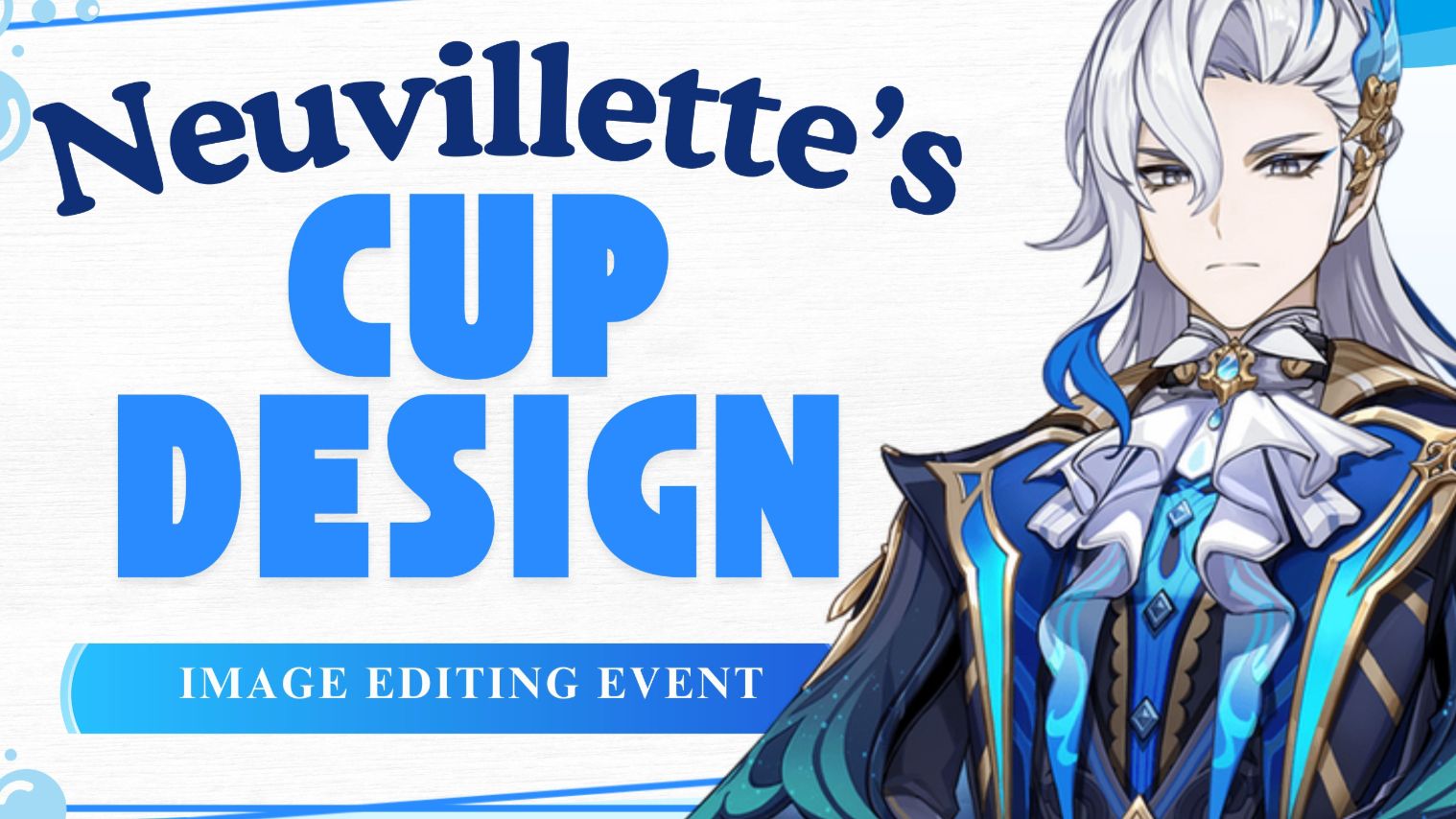 Neuvillette Birthday Event: Cup Redesign! [Rewards Included] Genshin ...
