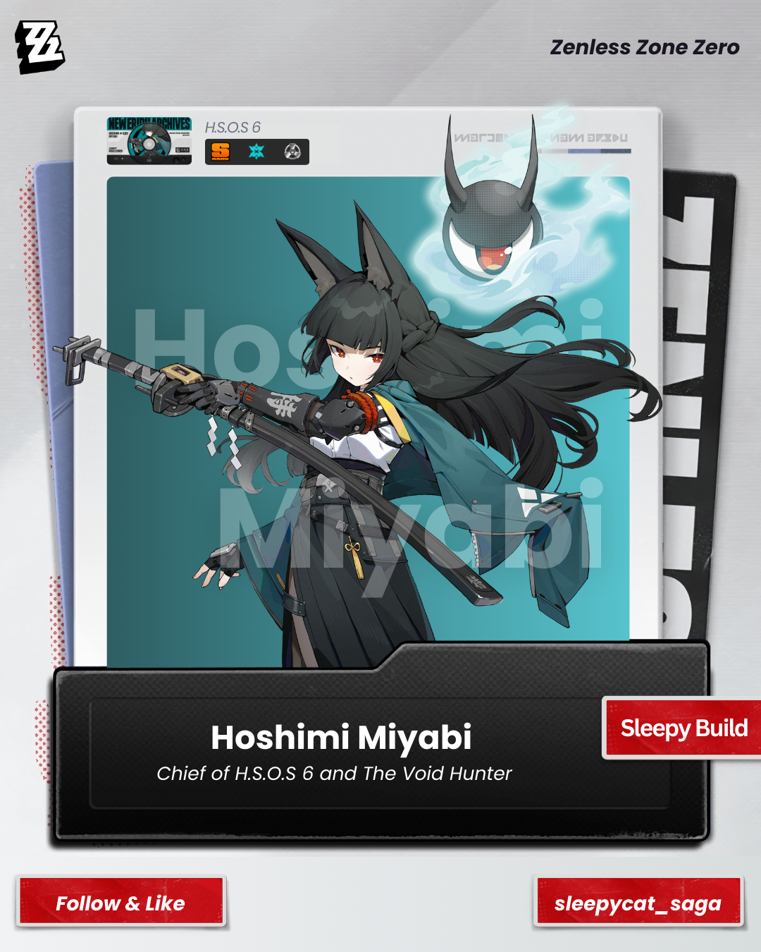 Sleepy Build : Hoshimi Miyabi!! Zenless Zone Zero | HoYoLAB
