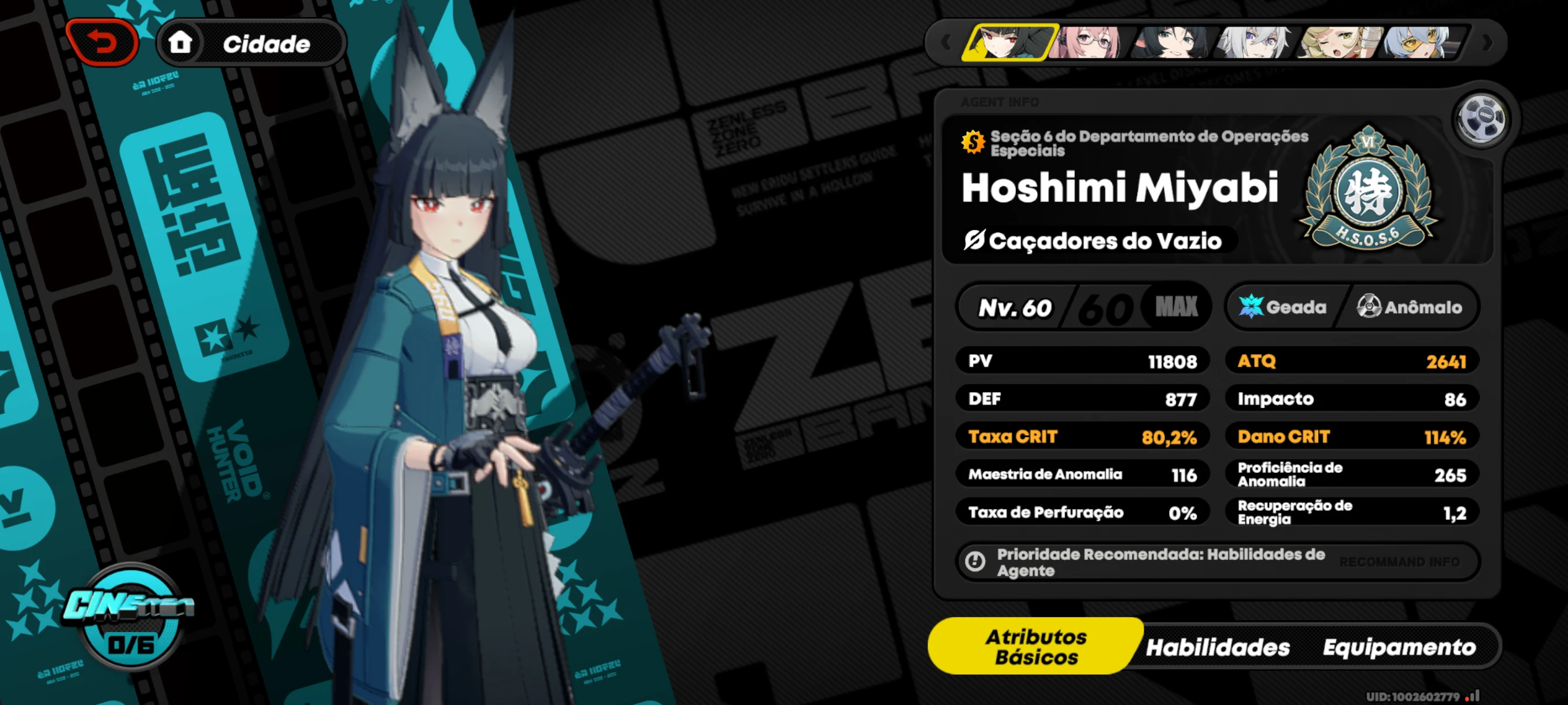 Peguei a Miyabi e a arma dela e sobrou 100 tiros ainda 😎🤚 absolute cinema Zenless Zone Zero ...